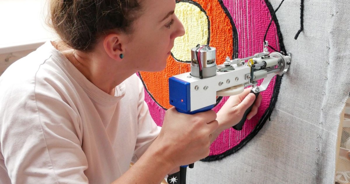Tufting. In kurzer Zeit zum eigenen Teppich | Stadt Friedberg